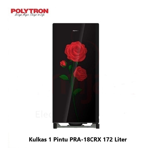 KULKAS 1 PINTU POLYTRON PRA-18CRX 18 CRX 18CRX 172 LITER | Lazada Indonesia