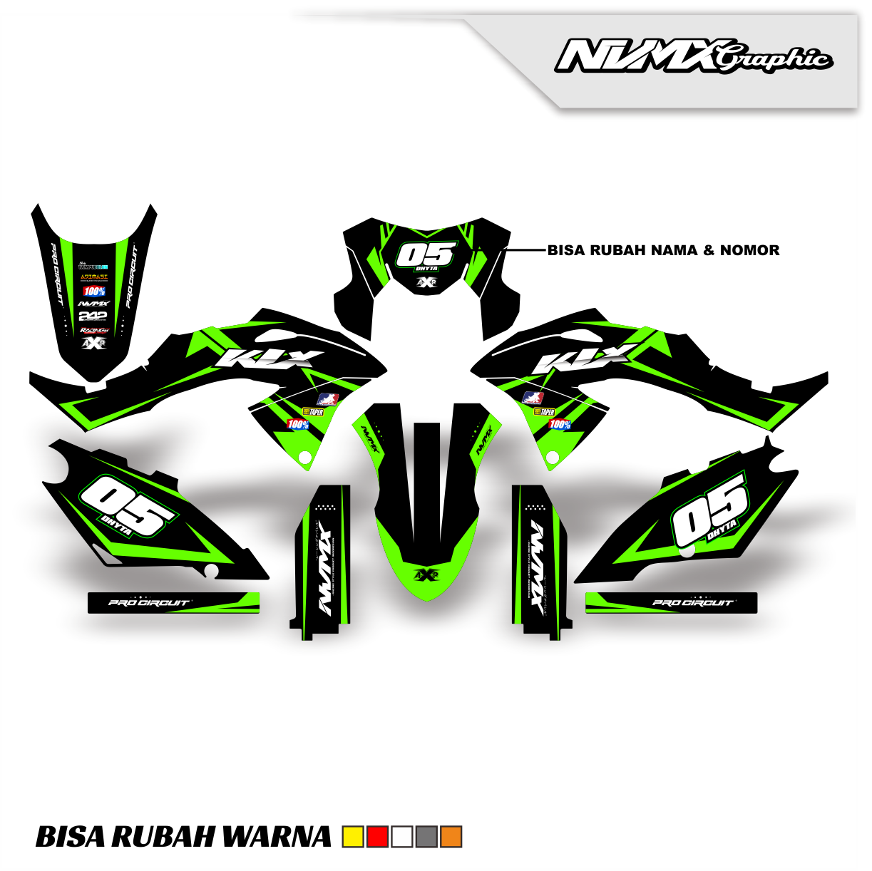 Decal KLX 150 BF FULL BODY | Lazada Indonesia