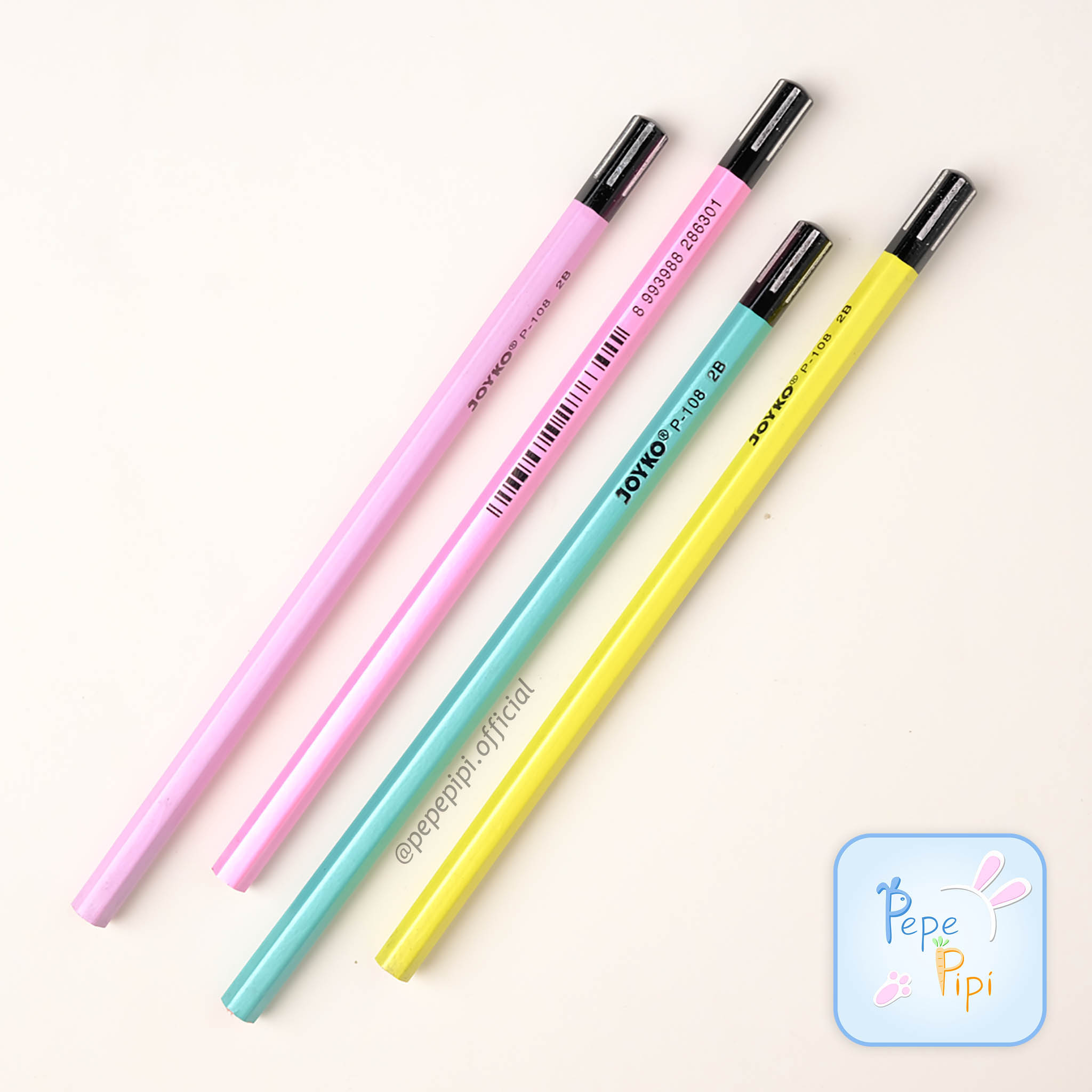 Pensil Joyko Pearl P-108 2B Pencil Kayu Serut Warna Pastel | Lazada ...