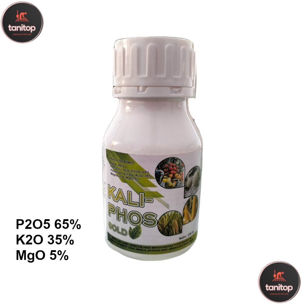 KaliPhos 250 ml Pupuk Kalium Phospat Penambah Bobot Buah Umbi | Lazada ...