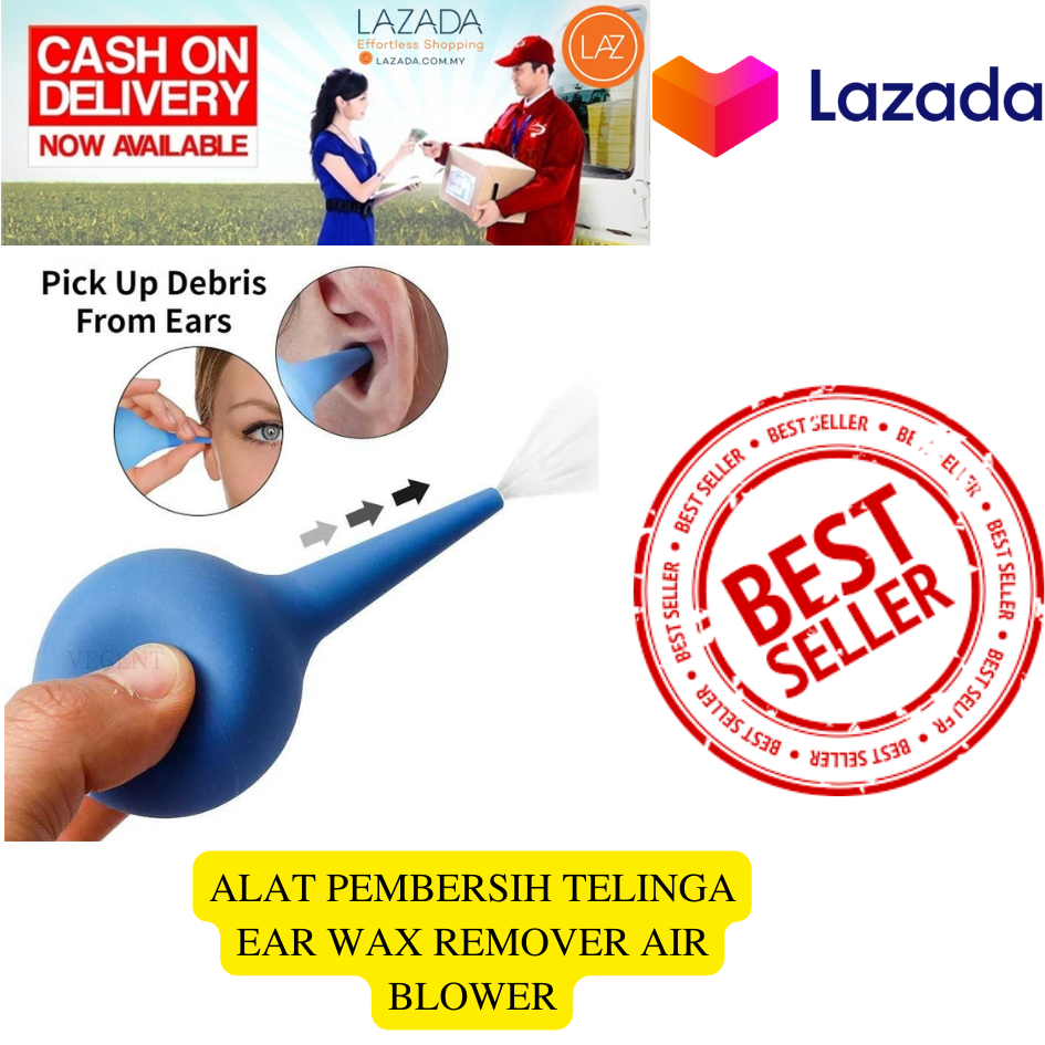 ALAT PEMBERSIH TELINGA EAR WAX REMOVER AIR BLOWER | Lazada Indonesia