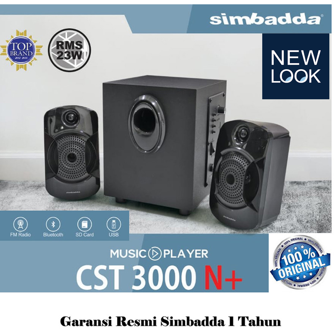 Speaker Simbadda CST 3000N+, CST 6000 N+ , Subwoofer Bass Power, ada ...