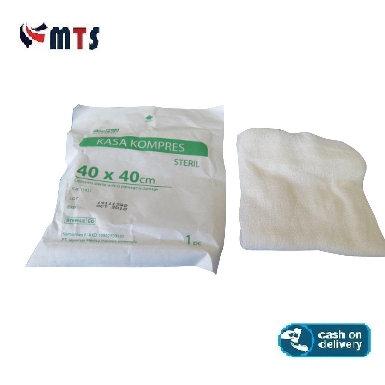 COD - Kasa KOMPRES Steril Onemed ukuran 40 x 40 cm | Lazada Indonesia
