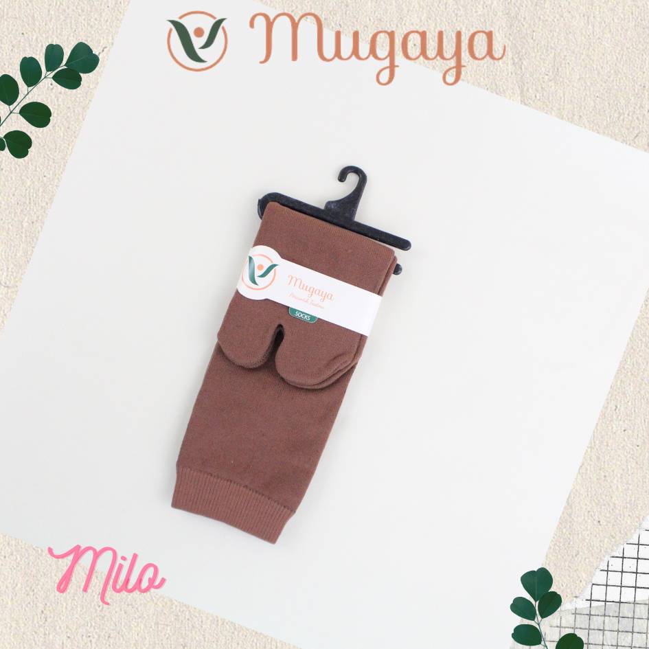 MUGAYA Kaos Kaki Jempol Choco Series Polos Dengan Bahan Yang Adem dan ...