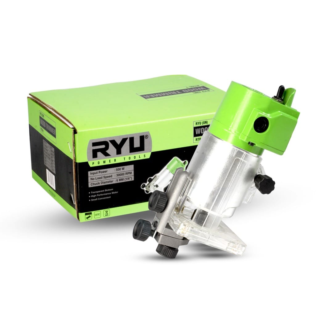 RYU RTR6-1 MESIN PROFIL KAYU 6 MM ROUTER WOOD TRIMMER RTR 6-1 | Lazada ...