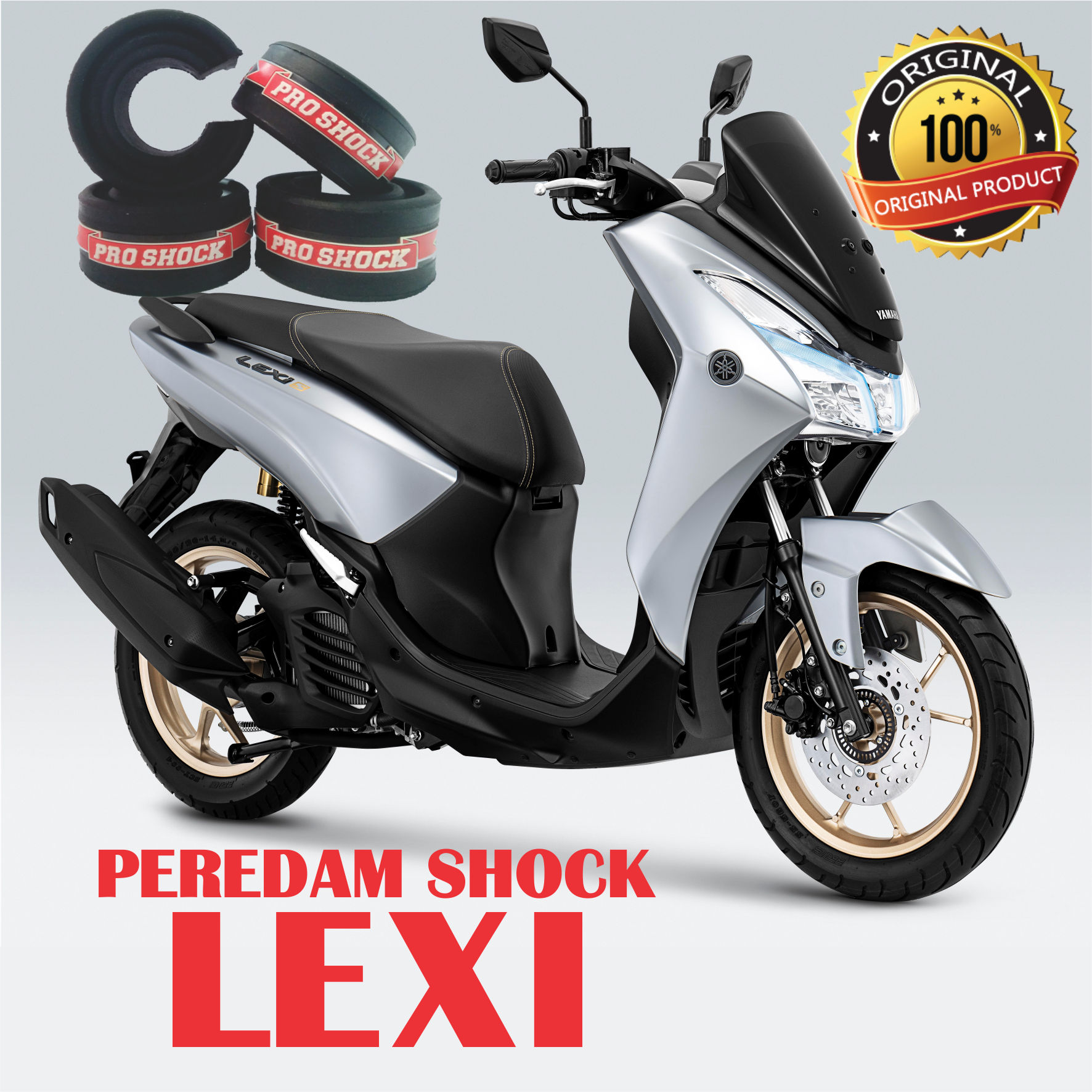 Sport Damper Karet Peredam Guncangan Shockbreaker Motor Lexi Merek Pro ...