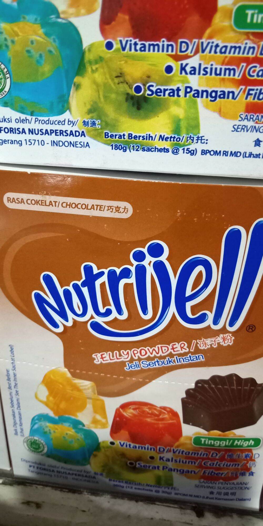 Nutri Jell Nutrijell Tepung Jelly Jeli @15gram Sachet besar | Lazada ...