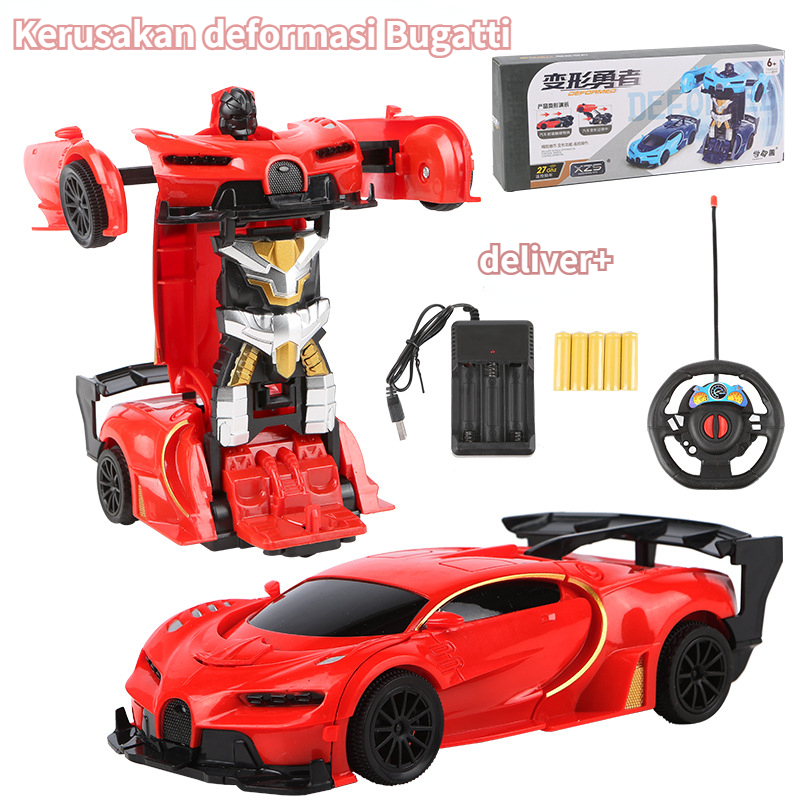 COD 1:22 Toys Mobil Remote Bisa Berubah Jadi Robot Mobil Remote Control ...