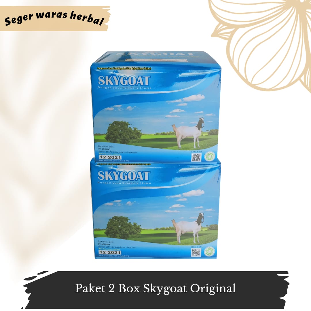 Paket Murah 2 Box Susu Sky Goat Original 10 Sachet | Lazada Indonesia