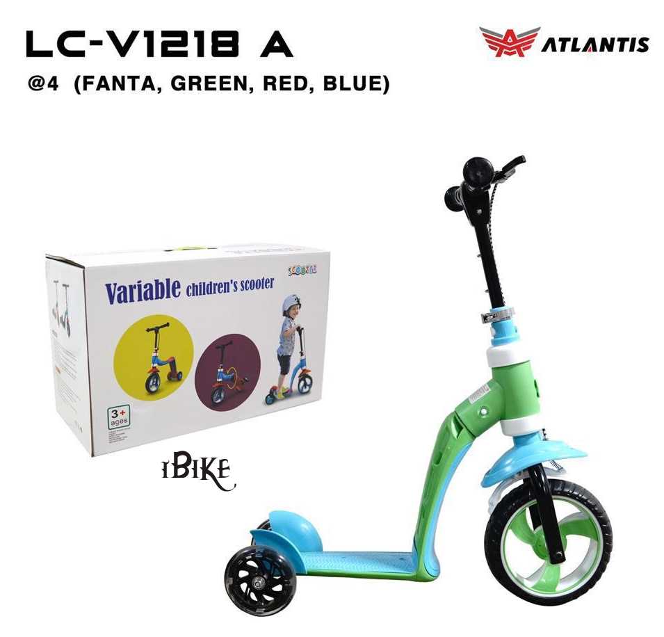 Scooter - Skuter otoped Anak Atlantis 2in1 AT LC-V1218 A | Lazada Indonesia