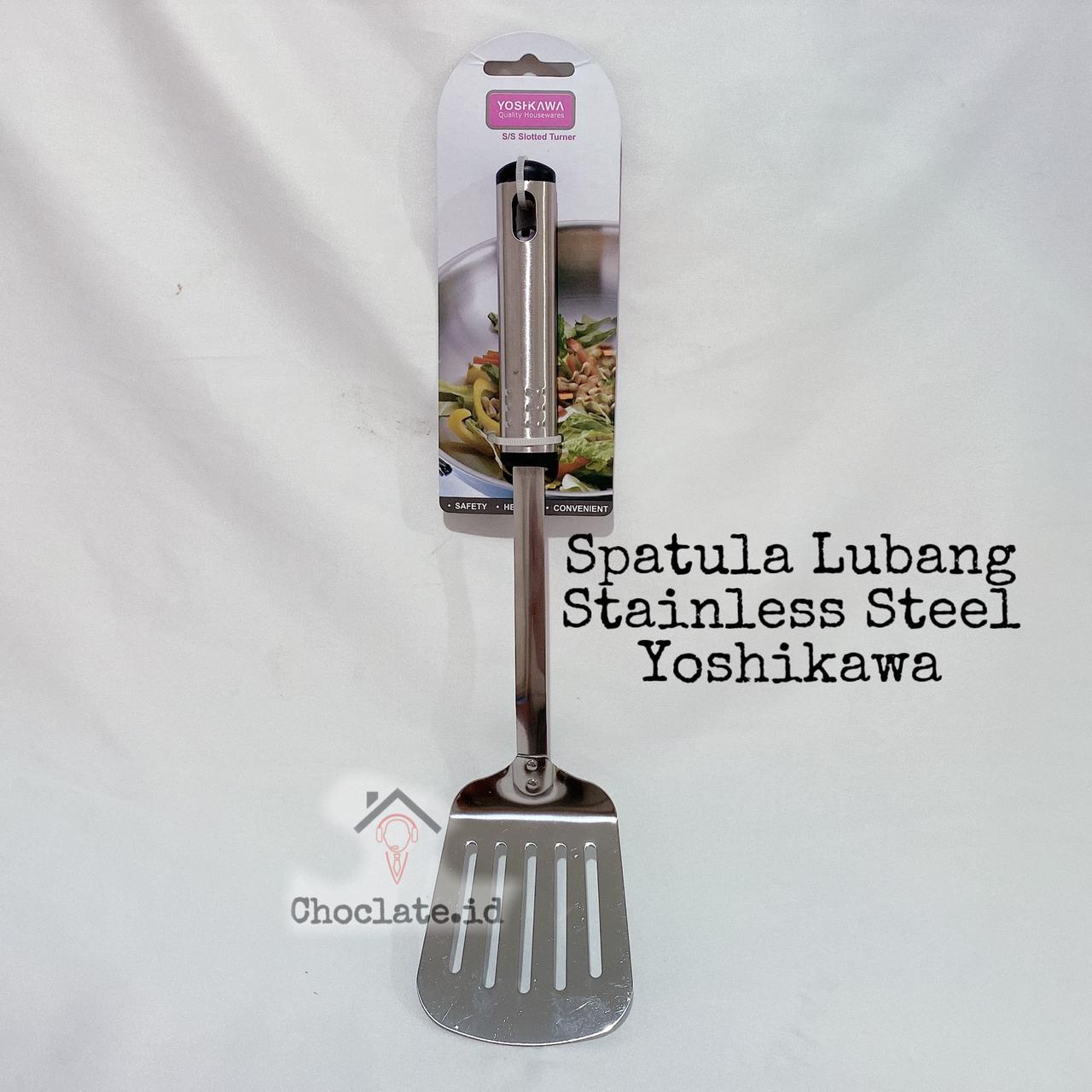 Spatula Lubang Centong Sop Kuah Sendok Sayur Ladle Stainless Yoshikawa ...