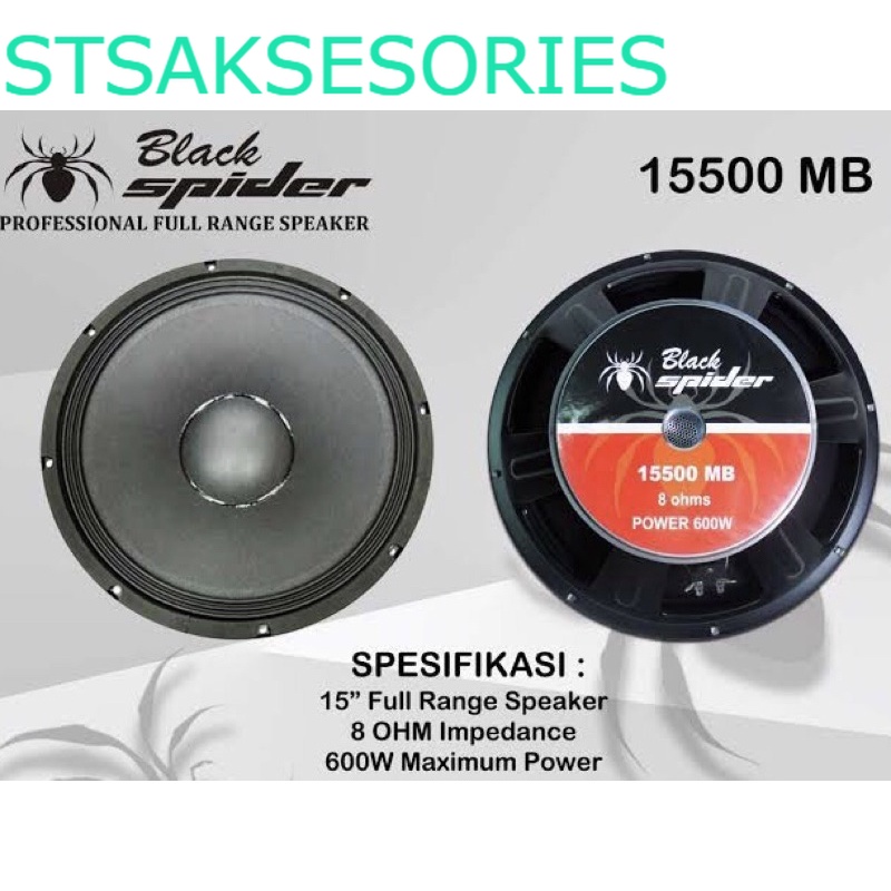 Speker Speaker "15 " inch Black Spider 15500 MB Original | Lazada Indonesia