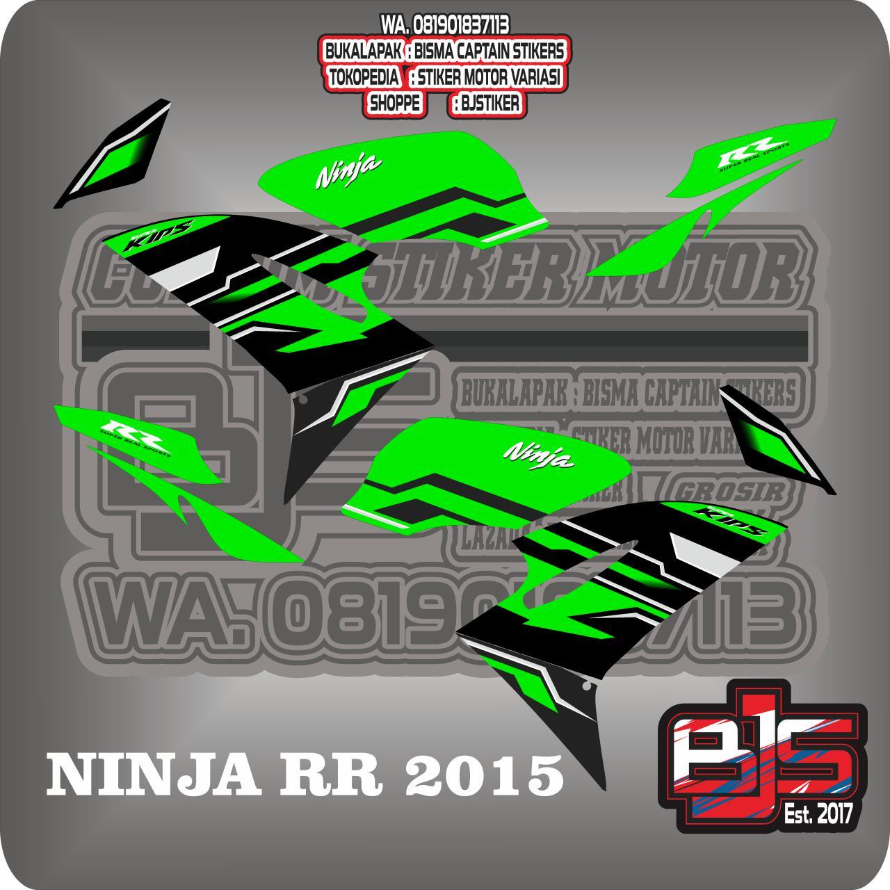 striping ninja rr tahun 2015 | Lazada Indonesia