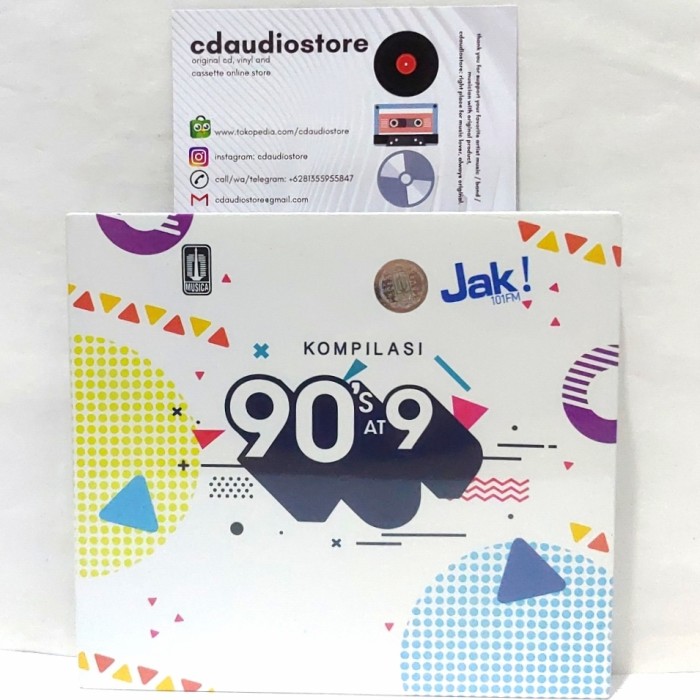 SALE CD KOMPILASI JAK! 101FM 90'S AT9 - BENING SHADEN JAVA JIVE PESTA RAP Bergaransi | Lazada ...