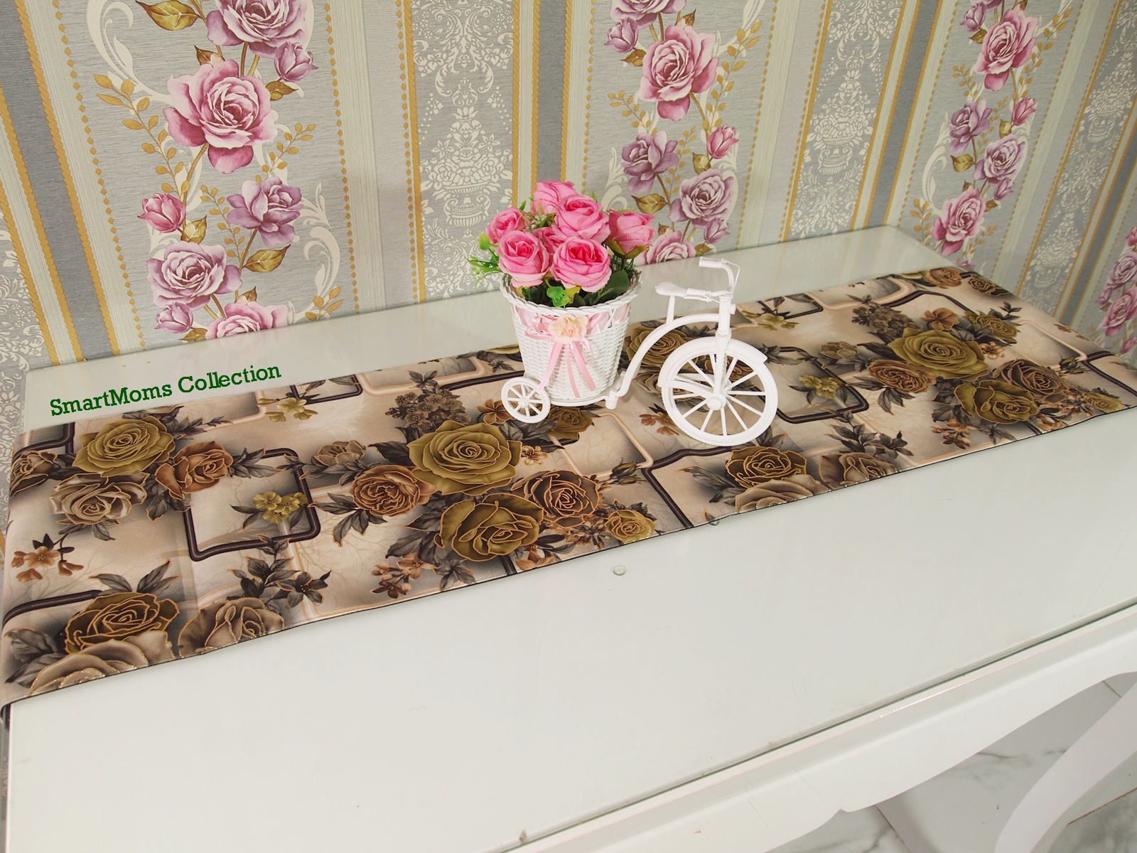 TAPLAK MEJA MAKAN MINIMALIS MODERN / TAPLAK MEJA PANJANG SHABBY CHIC ...