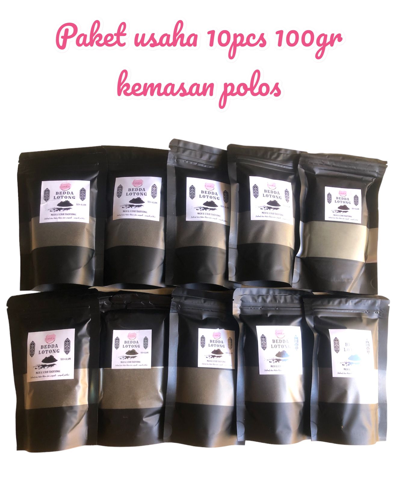 PAKET USAHA LULUR BEDDA LOTONG BY CAMELIA 1KG | Lazada Indonesia