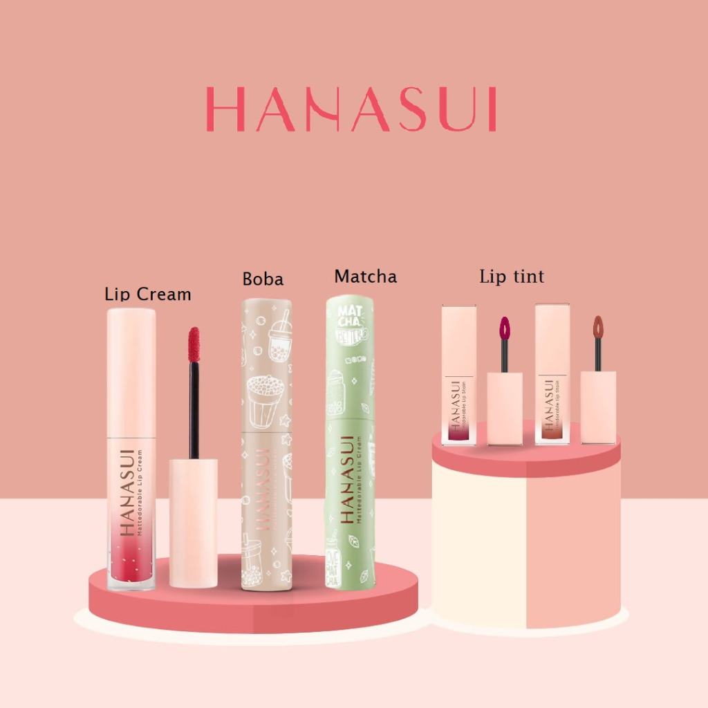 HANASUI MATTEDORABLE LIP CREAM | BOBA | MATTE LIPCREAM LIPSTICK ...