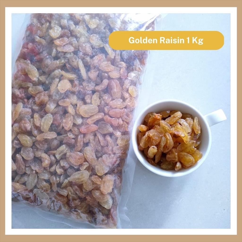 Golden Raisin ( Kismis Kuning ) Rasa Enak Tidak Pahit - 1 Kg | Lazada ...