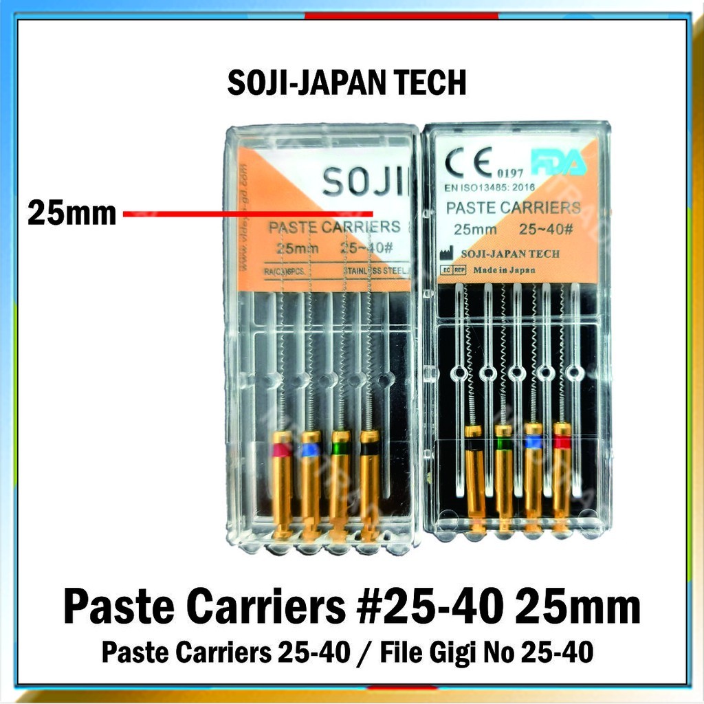 Jarum Lentulo Dental Paste Carrier Carriers #25-40 25mm | Lazada Indonesia