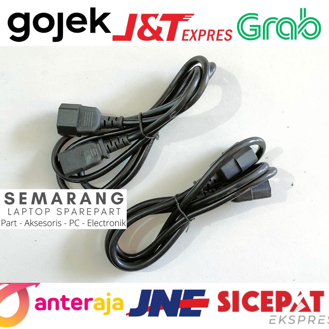 KABEL POWER SAMBUNGAN UPS Pc Colokan 3 Pin Monitor Komputer Murah ...