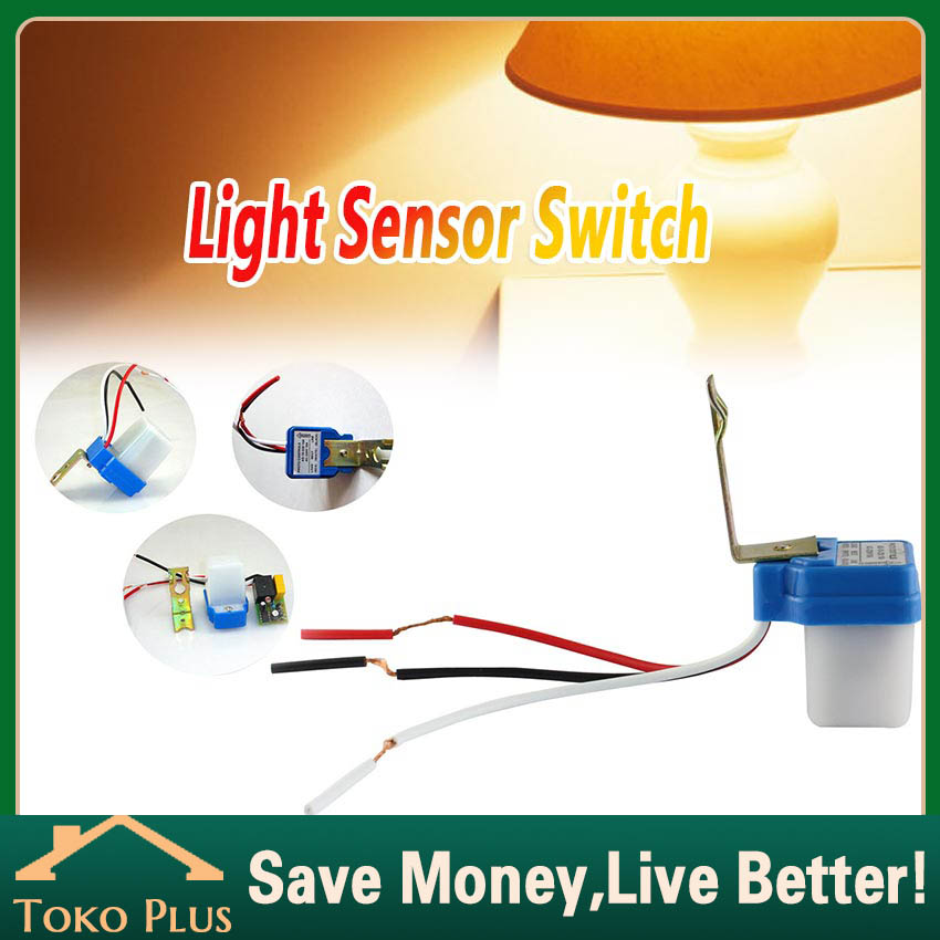 Photocell AC 220V 10A Sensor Cahaya Photo Foto Cell Model Selcon ...