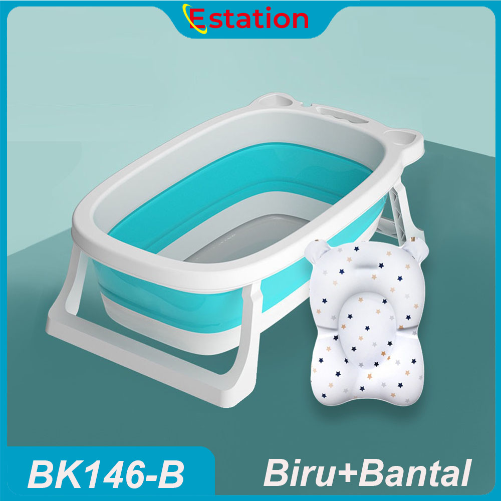 Estation - FOLDABLE BABY BATH TUB | BAK MANDI LIPAT | TEMPAT MANDI BAYI ...