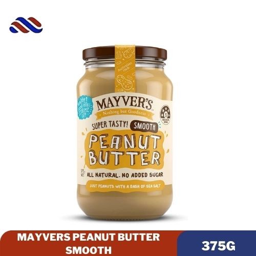 Mayver's (Mayvers) Peanut Butter Smooth 375g(Gram) | Lazada Indonesia