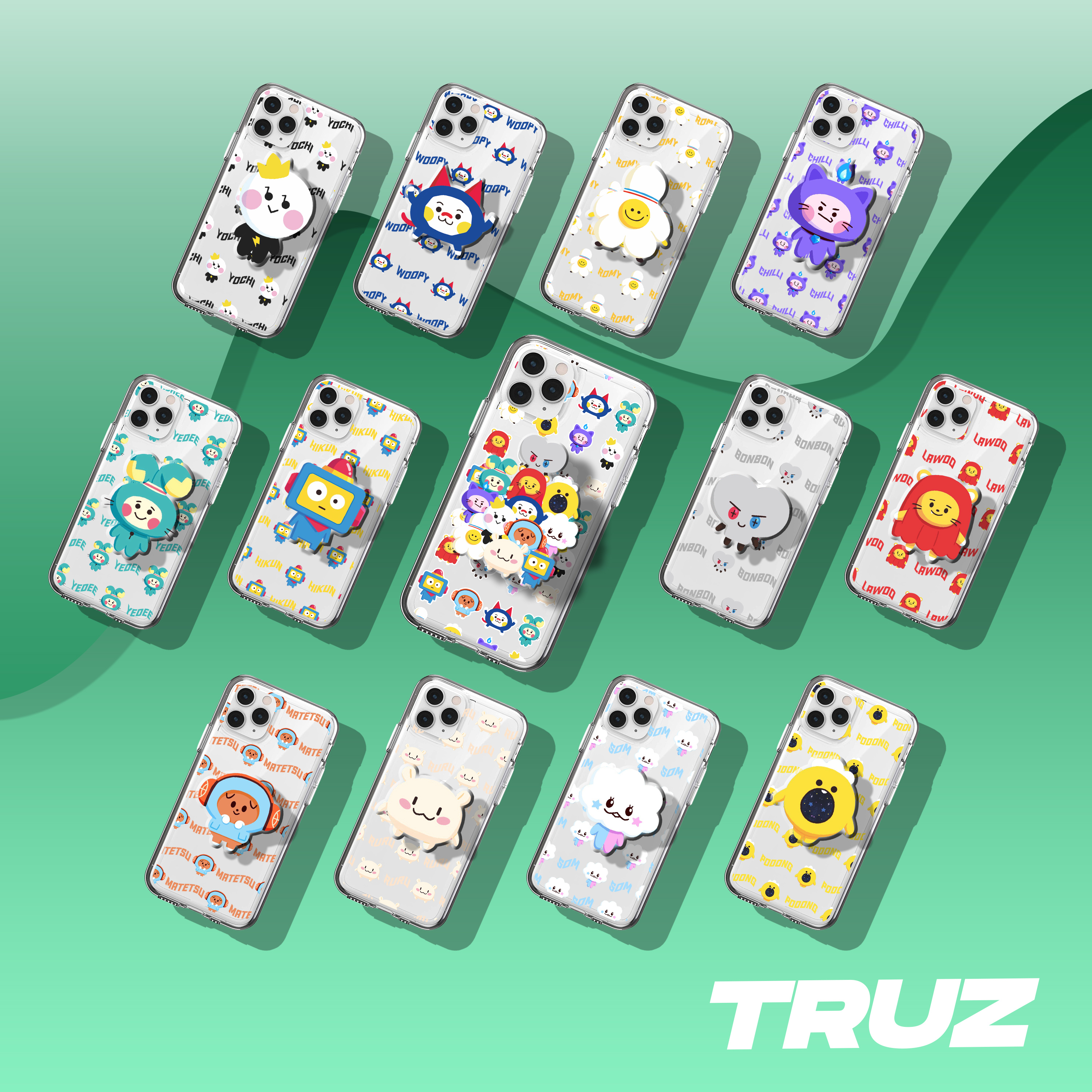 TREASURE TRUZ PHONE CASES WITH GRIPTOK FANMADE | Lazada Indonesia