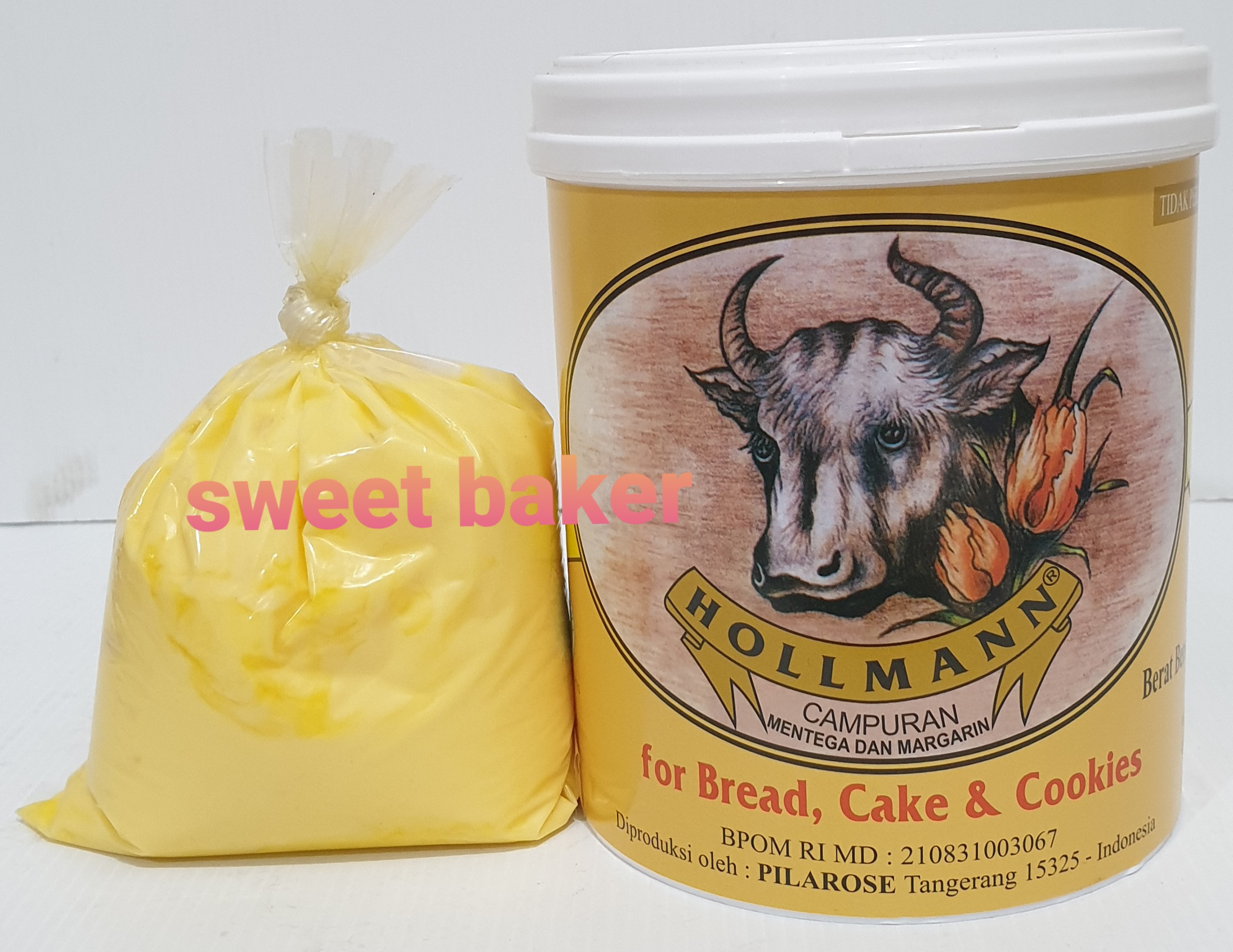 Hollman Butter / Hollman Mentega Margarin 500 gr repack/ original ...