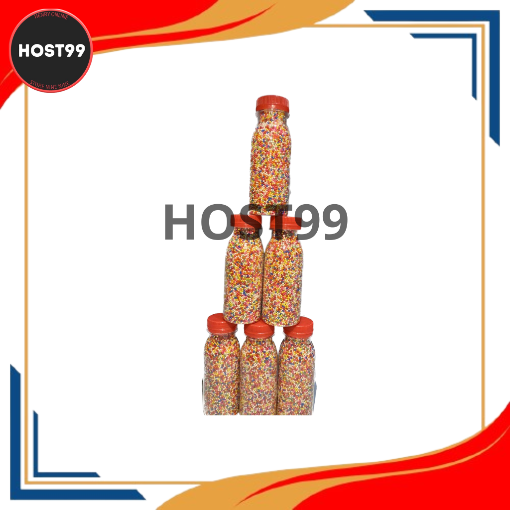 SPRINGKEL 100GR BOTOL SPRINKEL SPRINKLE TRIMIT GULA HIASAN KUE WARNA ...