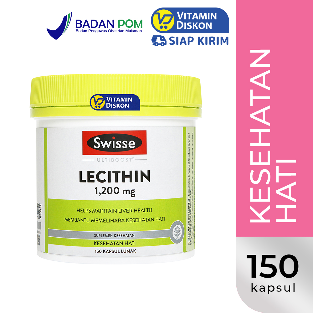 SWISSE ULTIBOOST LECITHIN - 150 KAPSUL | Lazada Indonesia