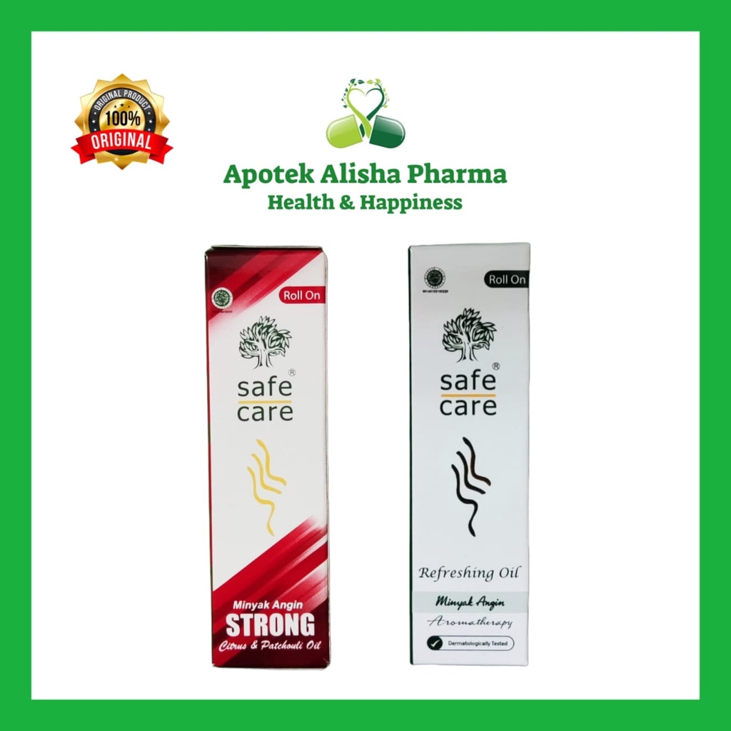 SafeCare Minyak Angin Aromatherapi 10ml - Safe Care Refreshing Oil Roll ...