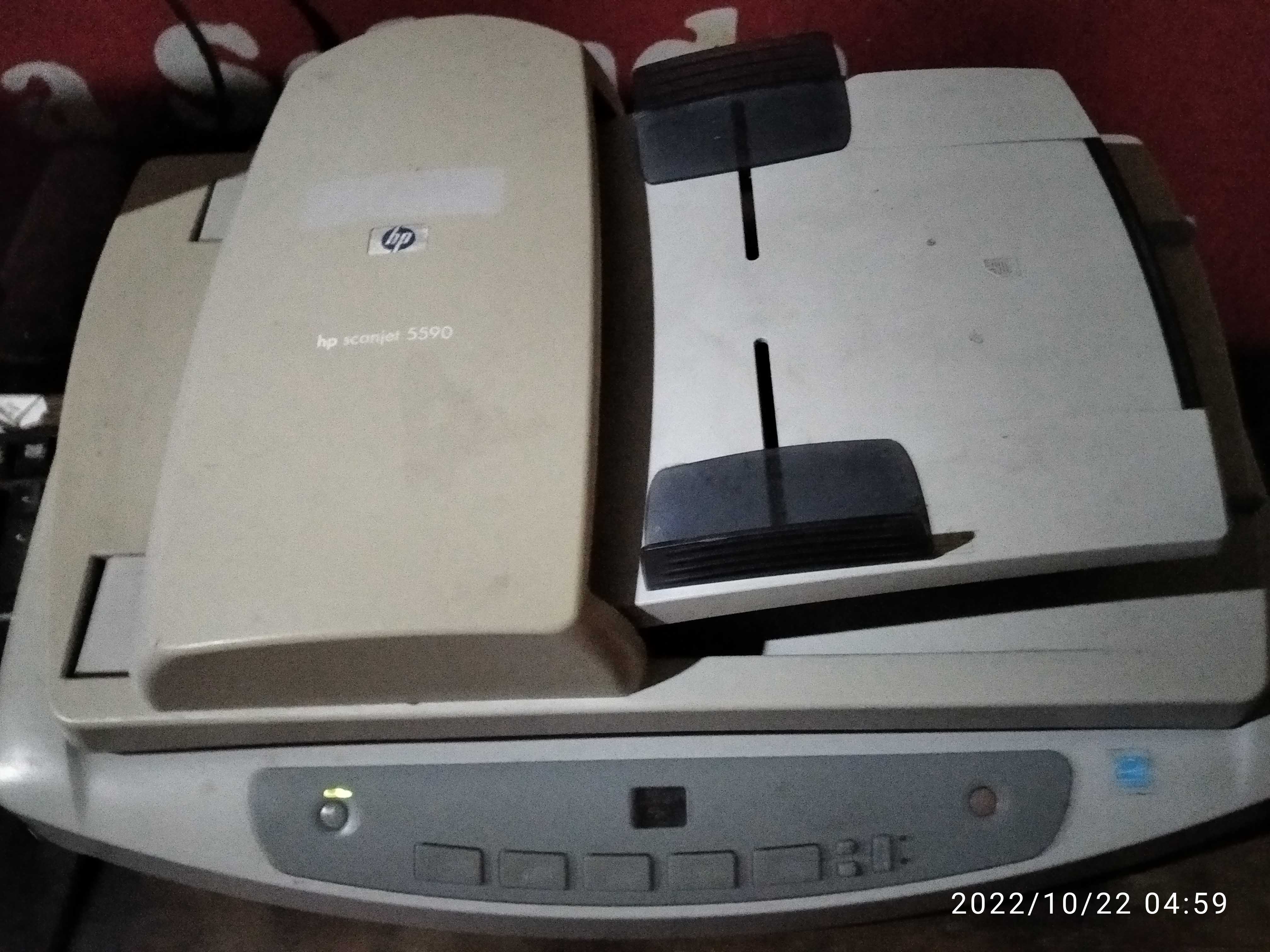 Scanner HP Scanjet 5590 Ada ADF Untuk Scan Folio F4 Jumlah Banyak ...