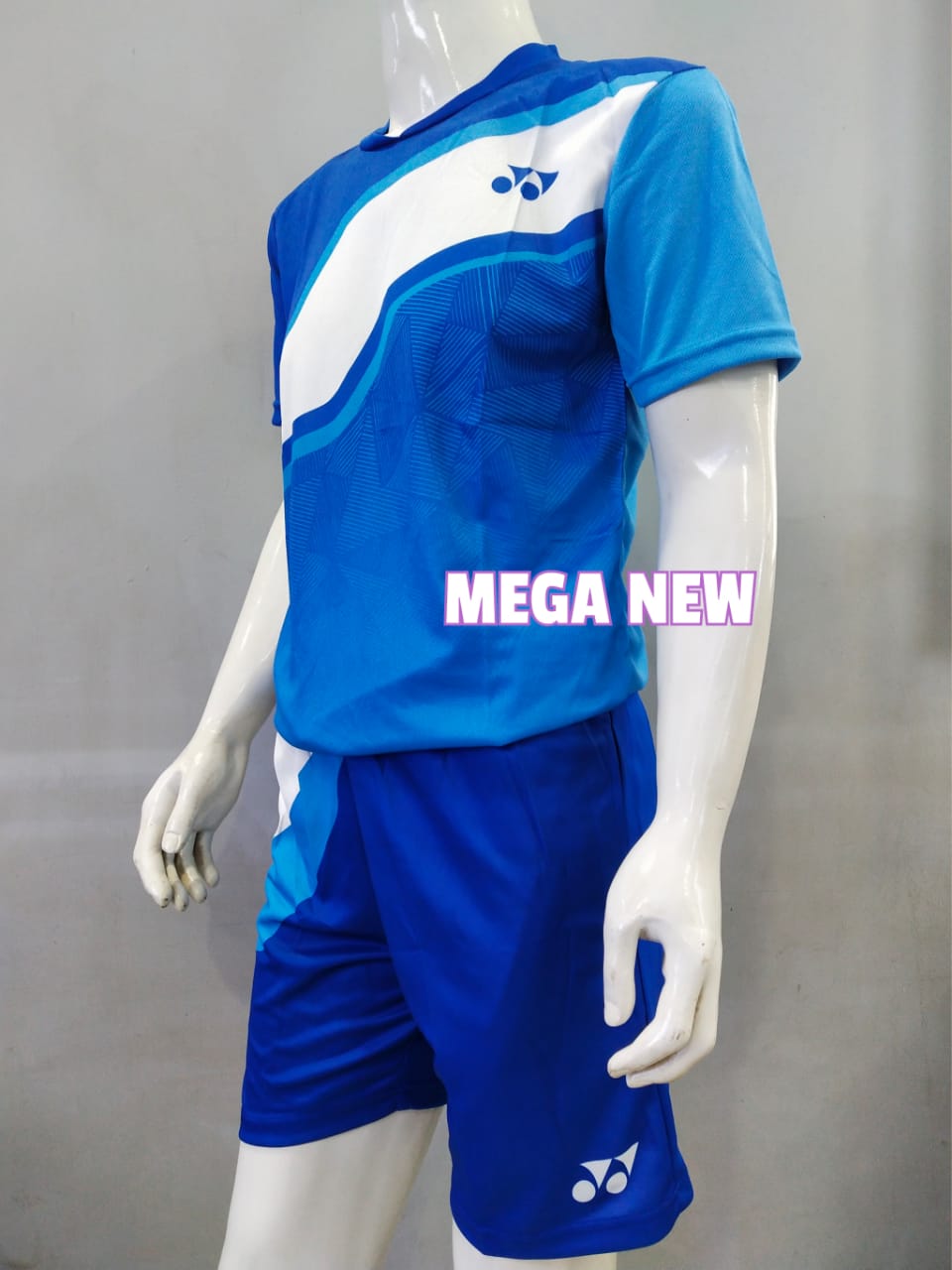 MEGA NEW SPORT/STELAN BAJU OBLONG BADMINTON/SET KAOS JERSEY BULUTANGKIS ...
