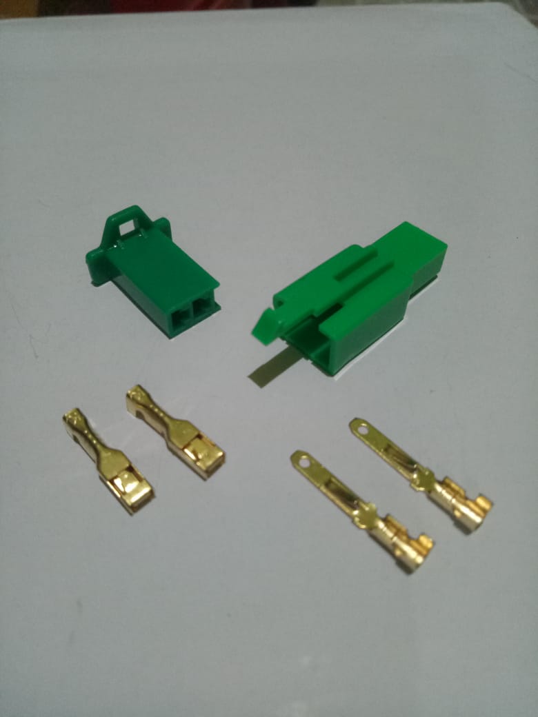 SOKET 2 PIN SKUN KECIL / SOCKET KABEL 2 PIN SKUN KECIL /KONEKTOR KABEL ...