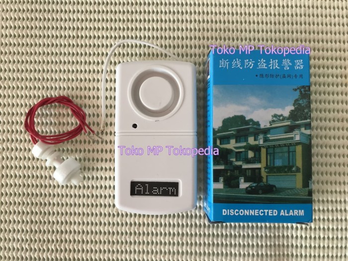 SENSOR KETINGGIAN AIR/WATER LEVEL ALARM/SENSOR BANJIR DENGAN CABLE 30M ...