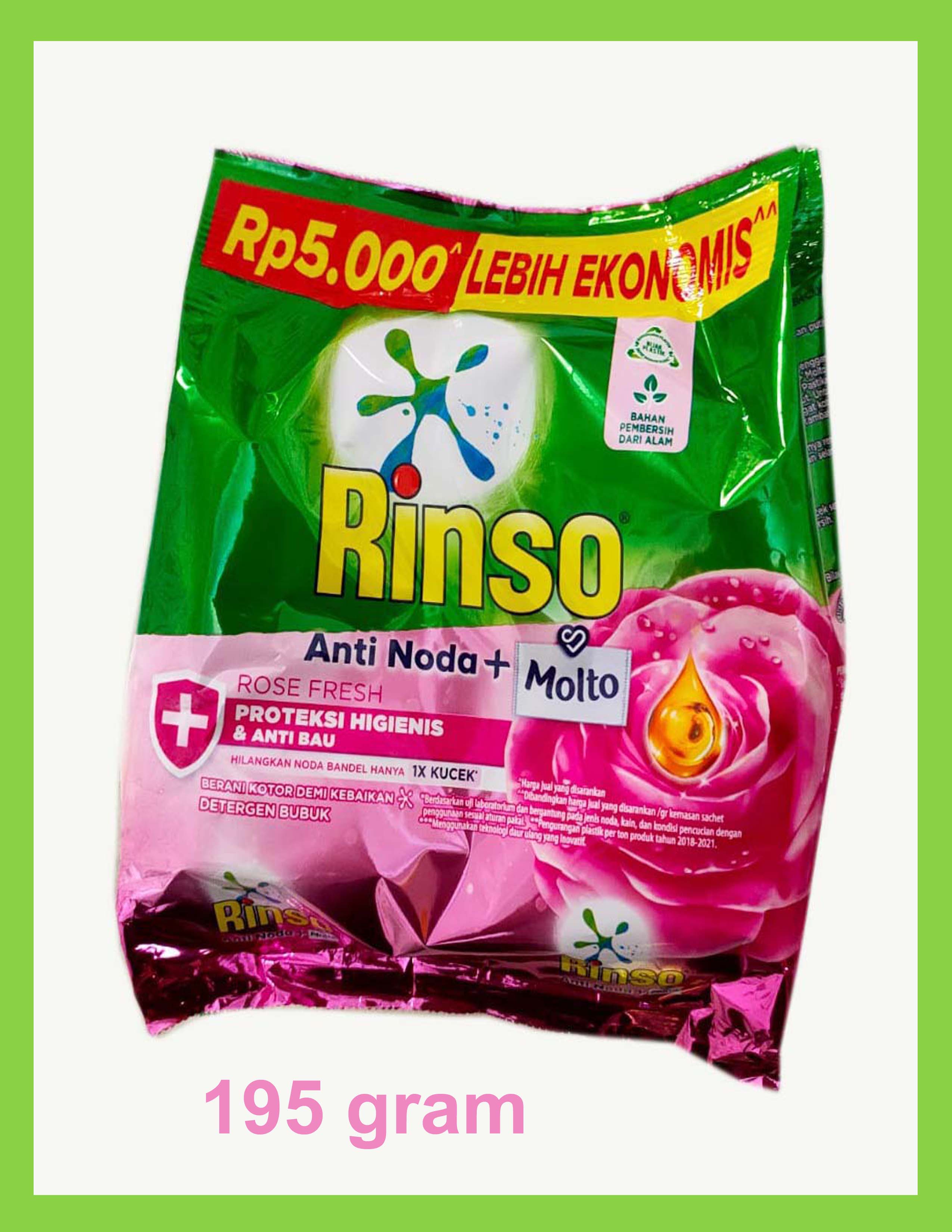 rinso molto anti noda 195g | Lazada Indonesia