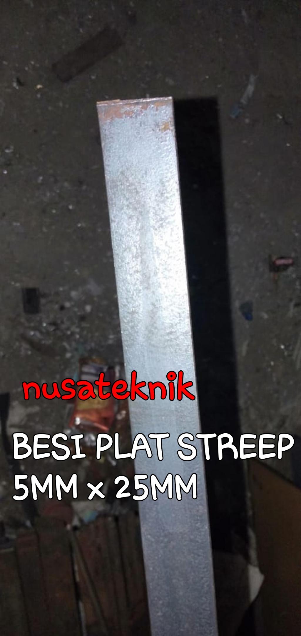 BESI PLAT STREEP 5MM x 25MM x 1MTR | Lazada Indonesia