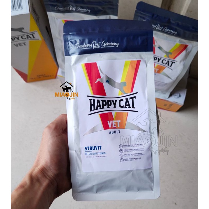 Happy Cat URINARY S/O 300gr Vet Diet Struvit Makanan Kucing Foot Pakan ...