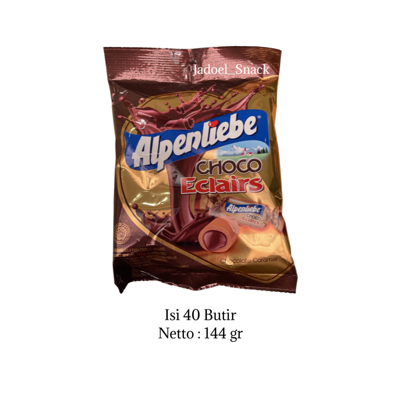 Permen Alpenliebe Choco Eclaire 144 gr Rasa Chocolate Caramel by ...