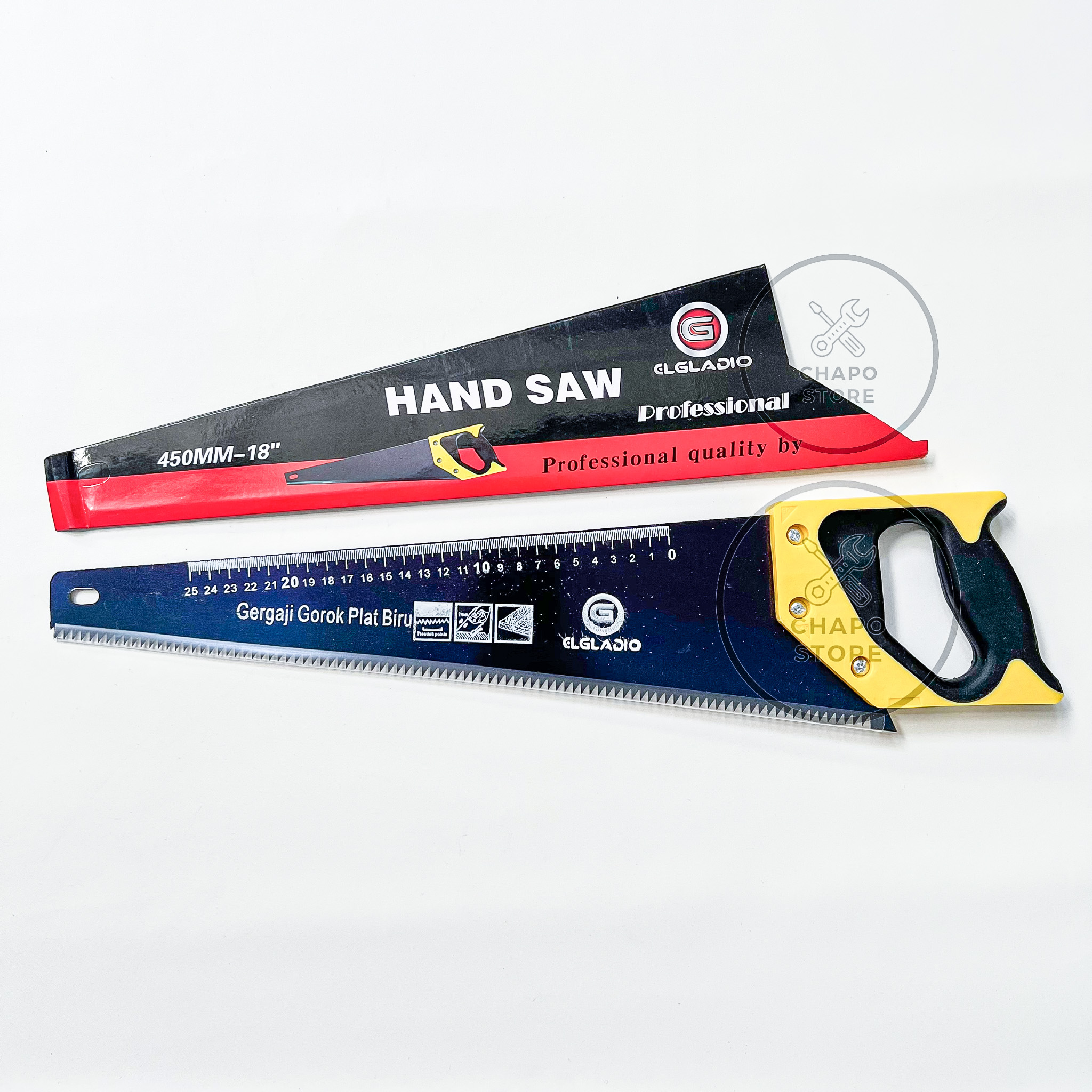 Gergaji graji geraji gorok elgladio 18" inch gergaji kayu | Lazada ...