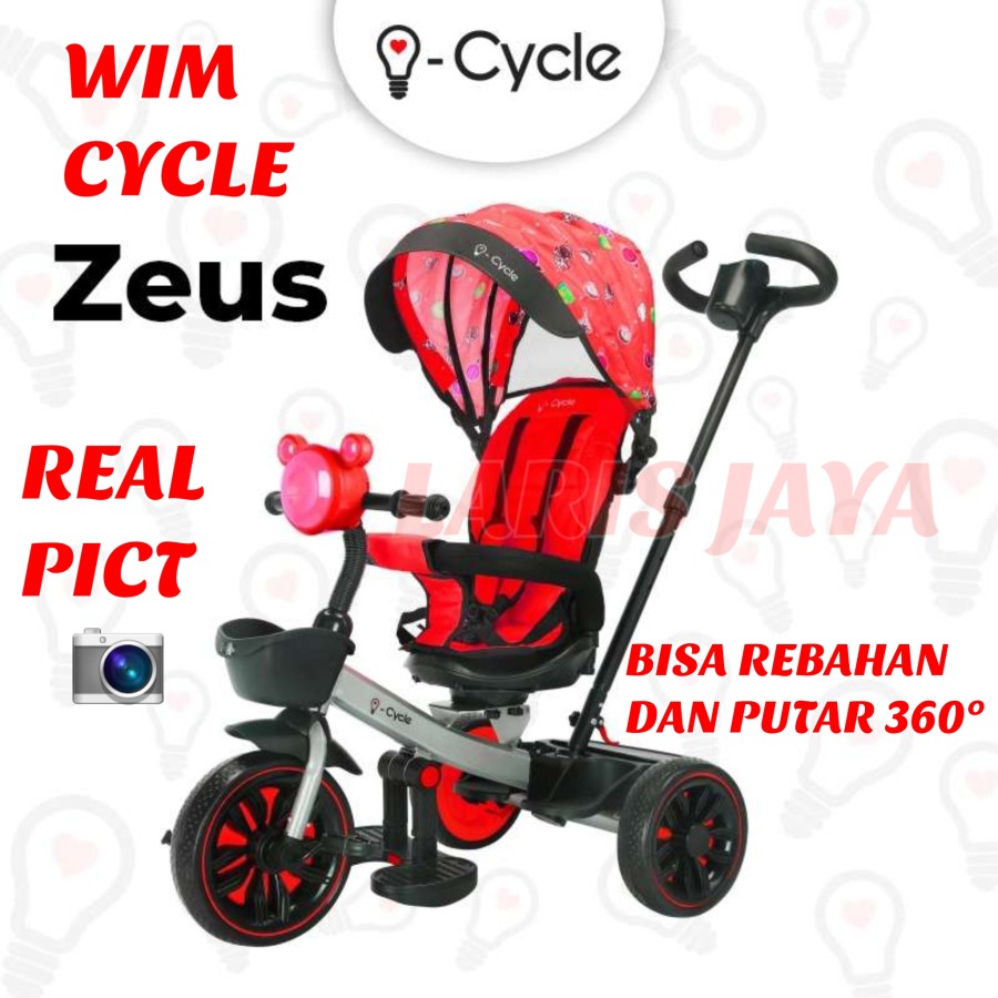 Sepeda roda tiga I CYCLE ZEUS by WIM CYCLE sepeda anak roda tiga model ...