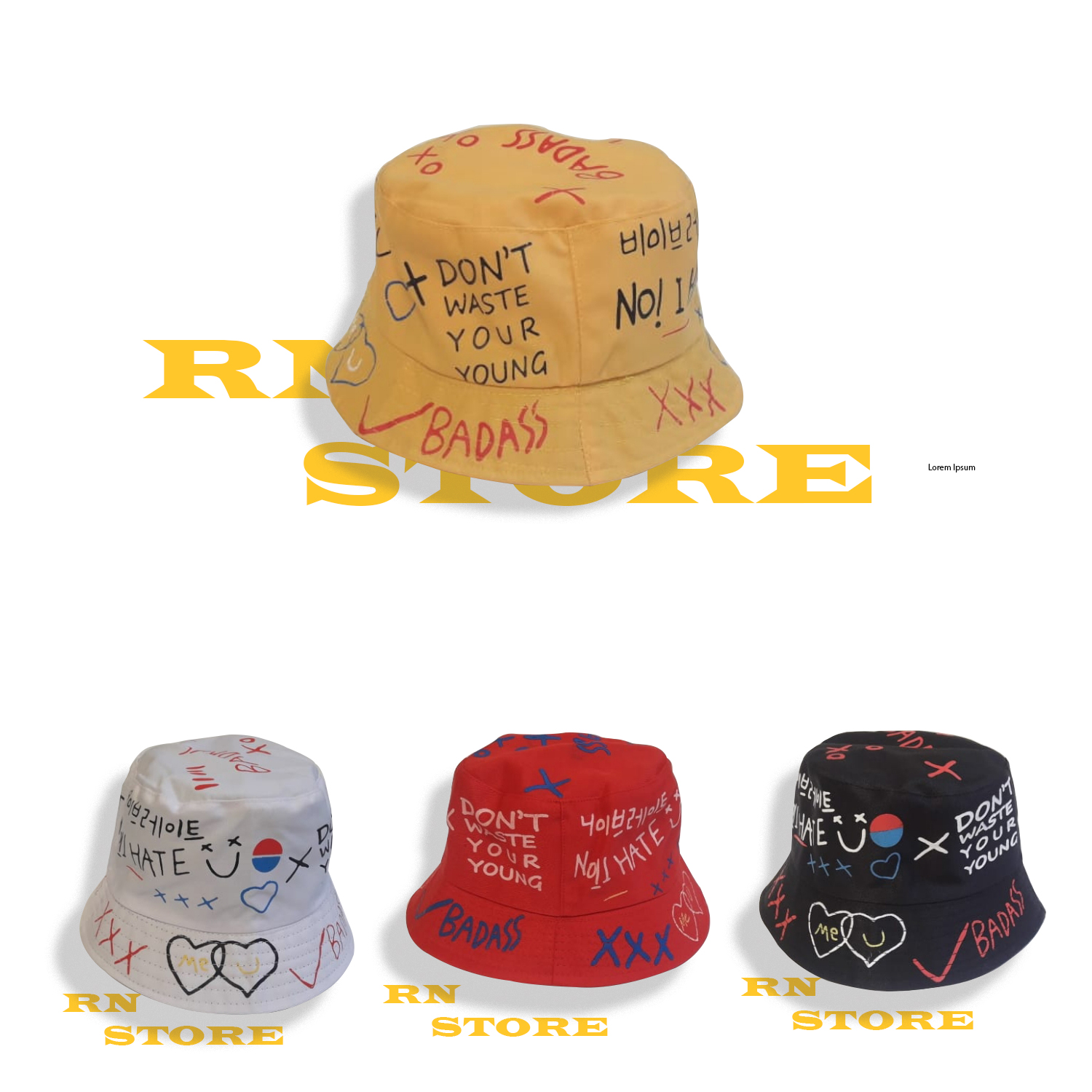 TOPI BUCKET TOPI BUCKET KOREA TOPI BUCKET SABLON TOPI BUCKET WANITA ...