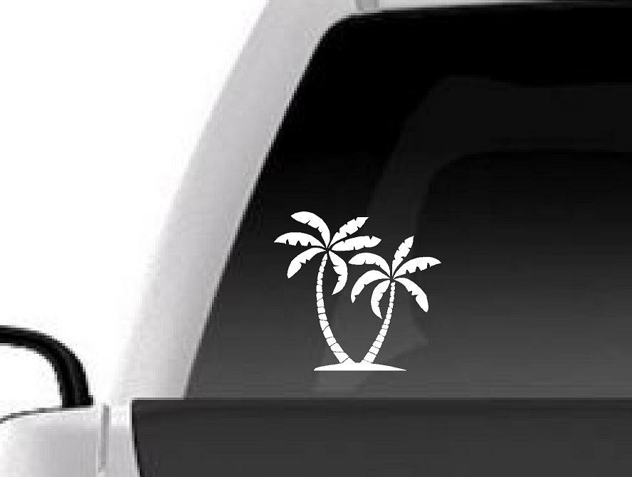 Stiker Mobil Pohon Palem - Palm Tree - Car Laptop Macbook Decal Sticker ...