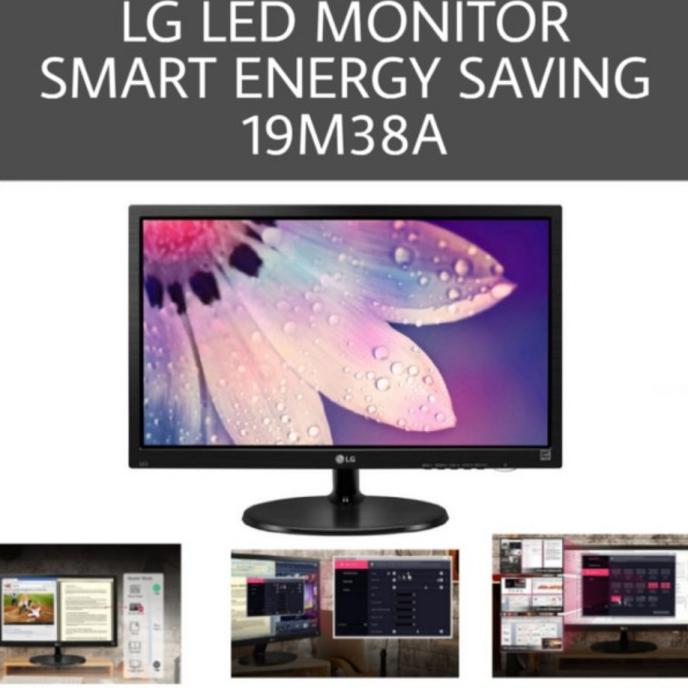 Monitor Lg 19 Inch Seri 19M38A ,Led Hemat Energi, Garansi Resmi ...