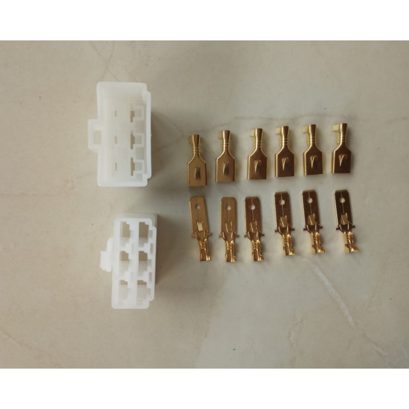 Socket kabel 6 pin besar soket kabel 6 pin besar | Lazada Indonesia