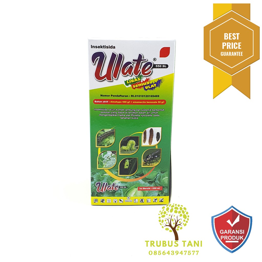 Ulate 550SL 250ML Insektisida Pembasmi Ulat Daun | Lazada Indonesia