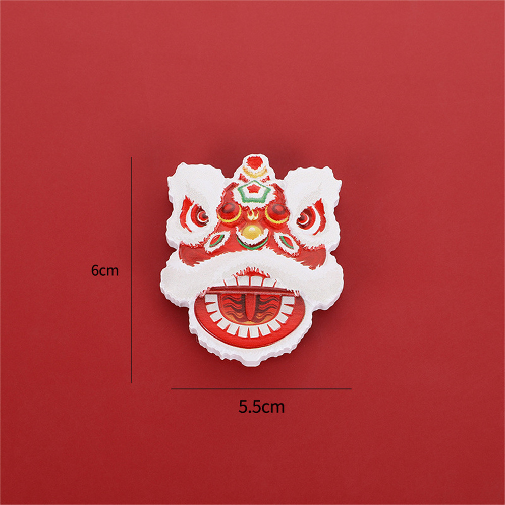 Creative Cute 3D Chinese style refrigerator magnet Chinese New Year ...