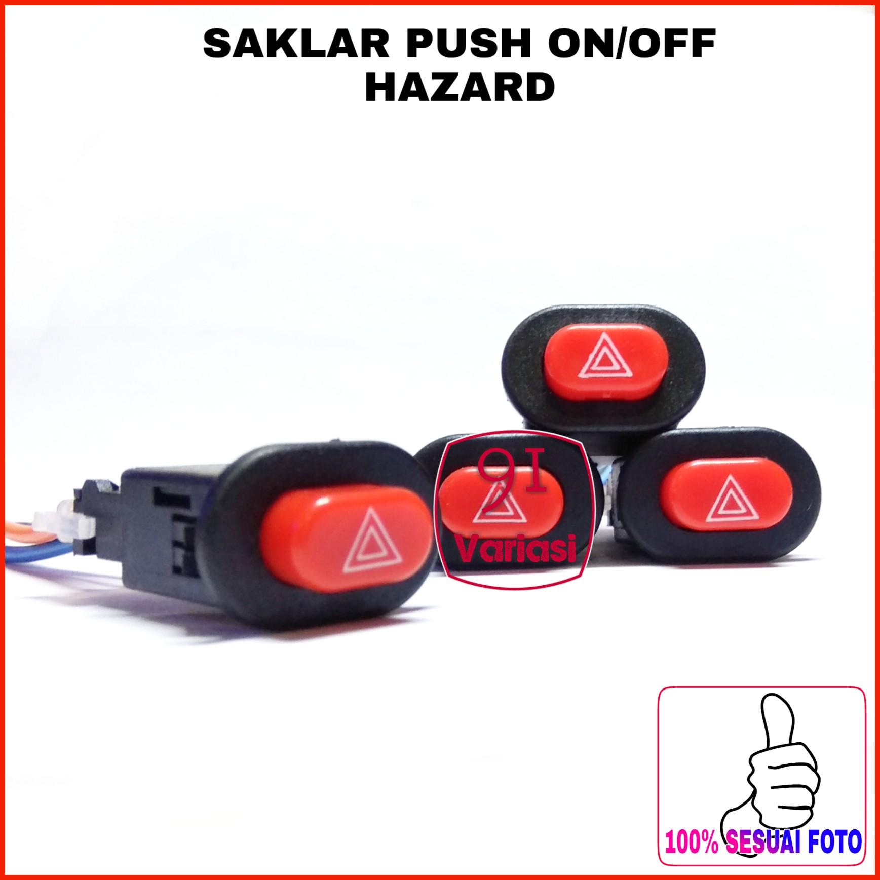 Saklar Push On Off Saklar Hazard Saklar Lampu LED Variasi / 91 Variasi ...