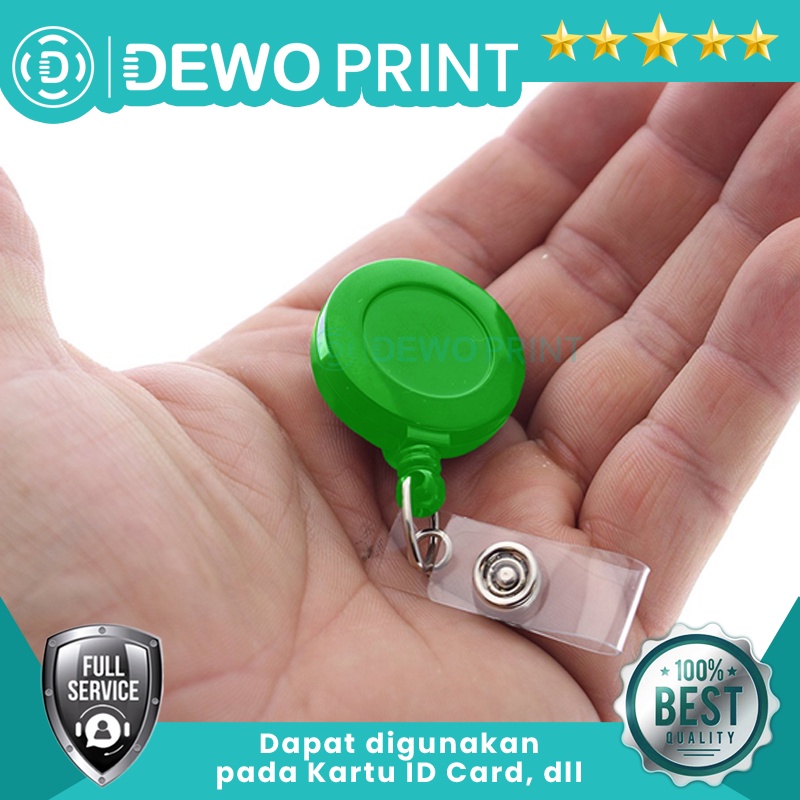 Tali Yoyo ID Card Doff-Matte Color/Gantungan ID Card/Tali Saku ID Card ...